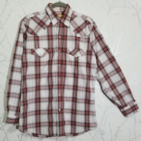 Shirts | Cowboy Collection Plaid Long Sleeve Western Shirt | Poshmark